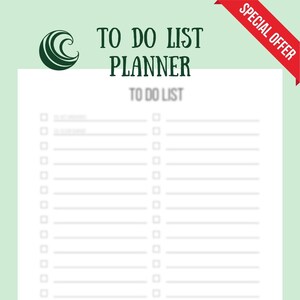 To Do List Printable, Task Tracker, to Do List Planner, Instant ...