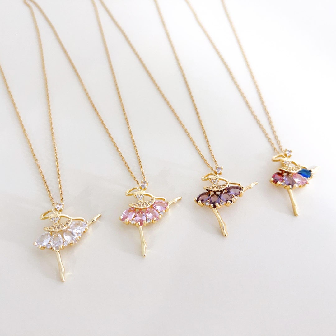 Ballet Pendant Necklace | Ballet Necklace | Dancer Necklace | Ballet ...