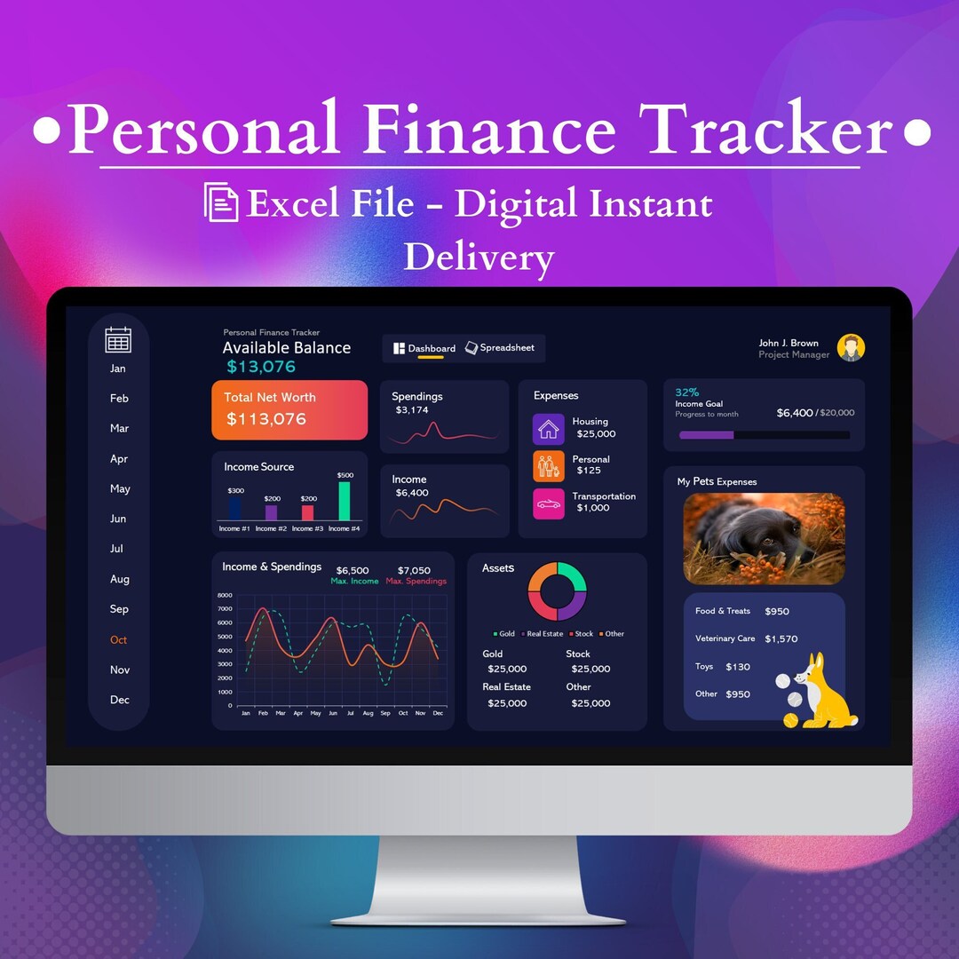 Personal Finance Tracker Excel Template Etsy UK personal-finance-tracker-excel-template-etsy-uk