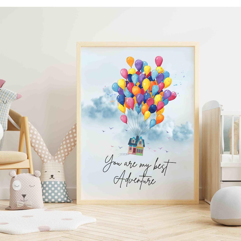 Up Pixar Wall Art - Etsy