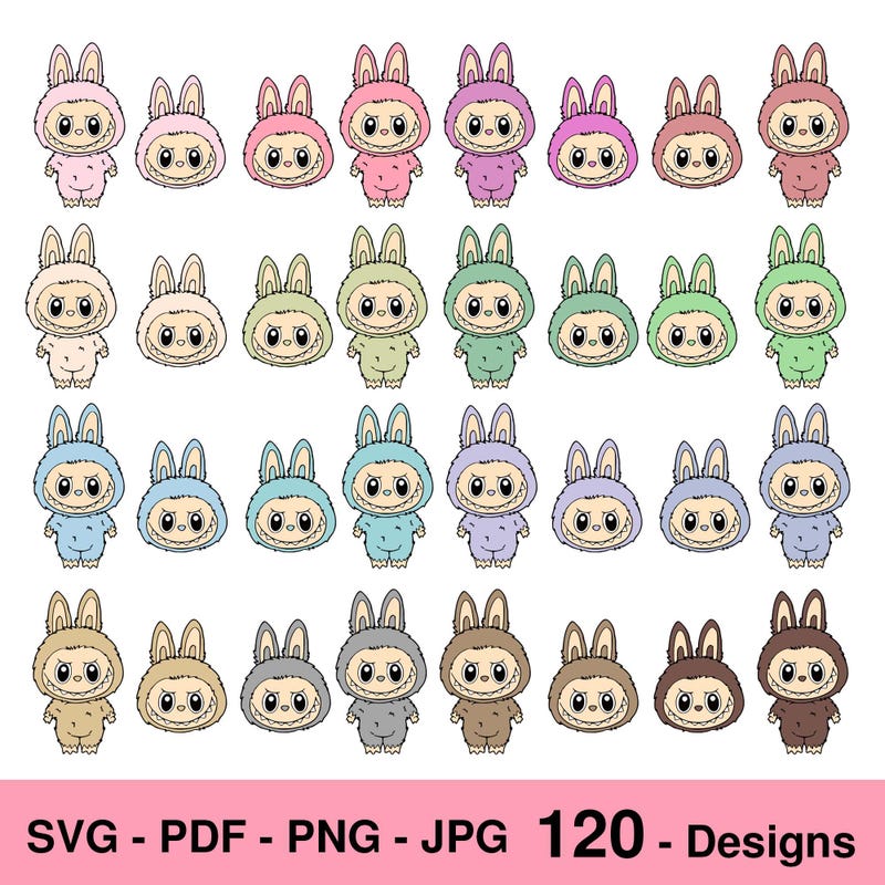 Labubu Vector - Etsy