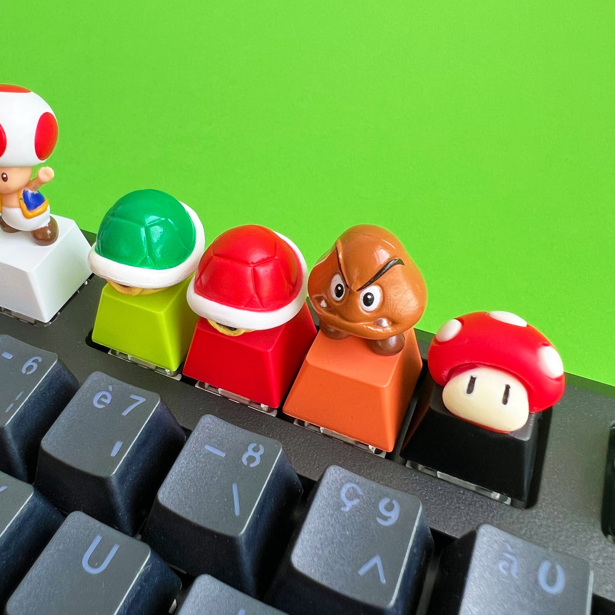 Super Mario Keyboard Keycaps for Mechanical Custom Keyboard - Etsy