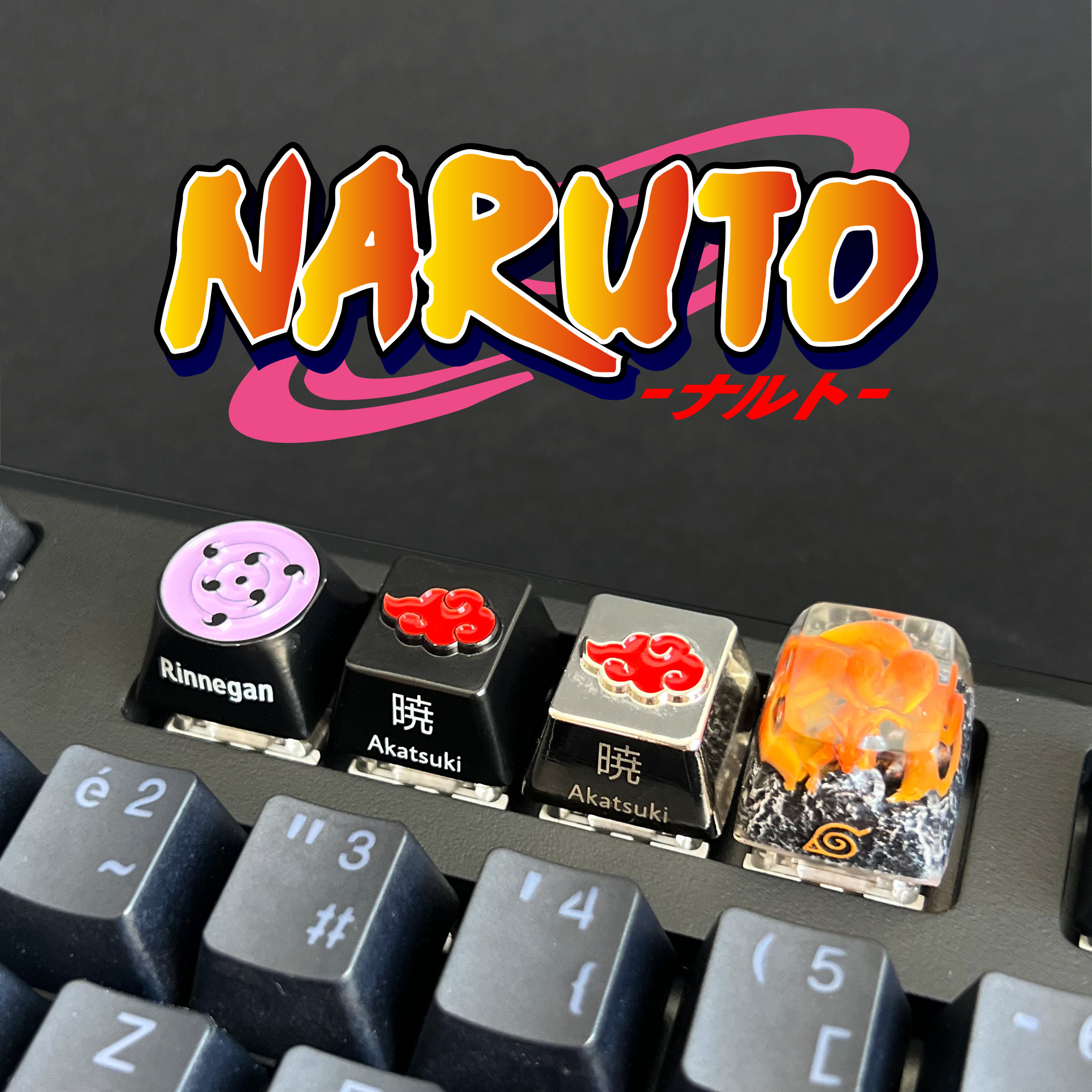 Metal Naruto Keyboard Key for Mechanical Custom Keyboard - Etsy