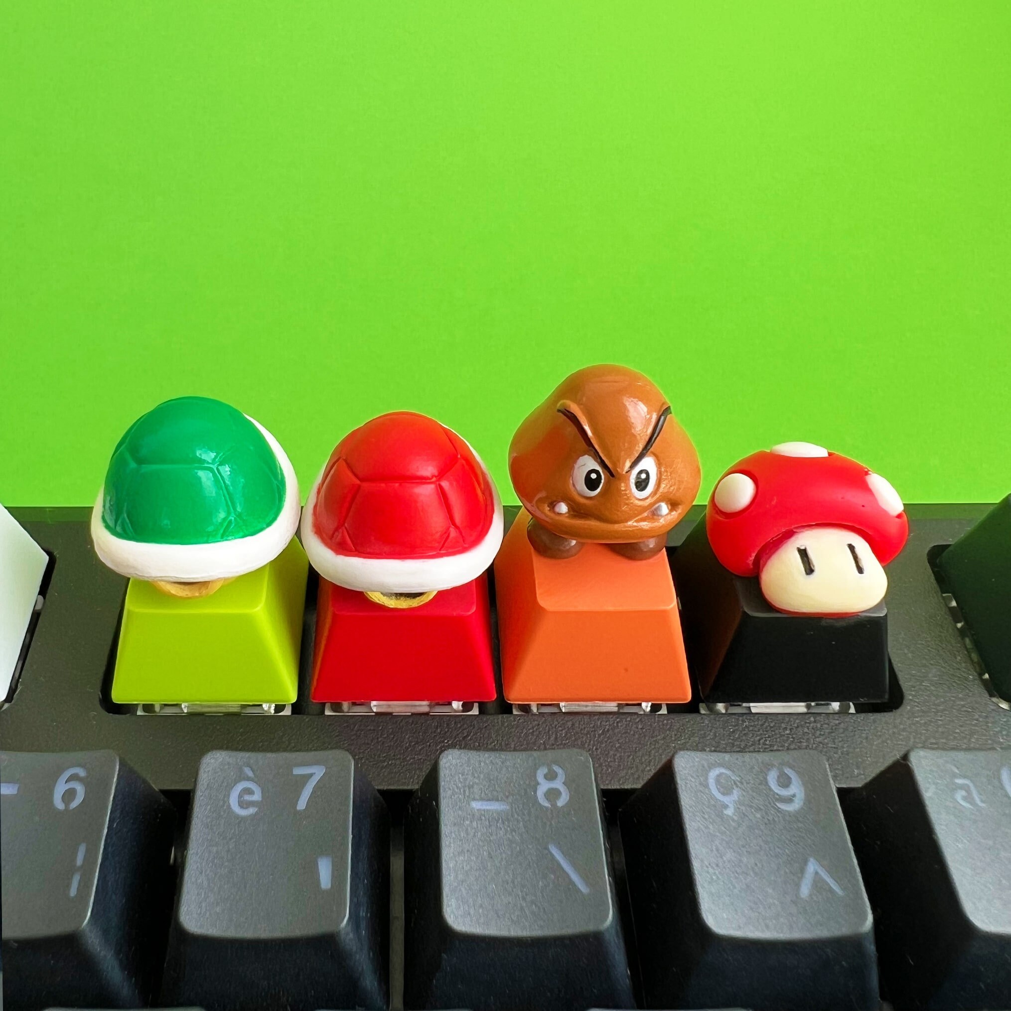 Super Mario Keyboard Keycaps for Mechanical Custom Keyboard - Etsy