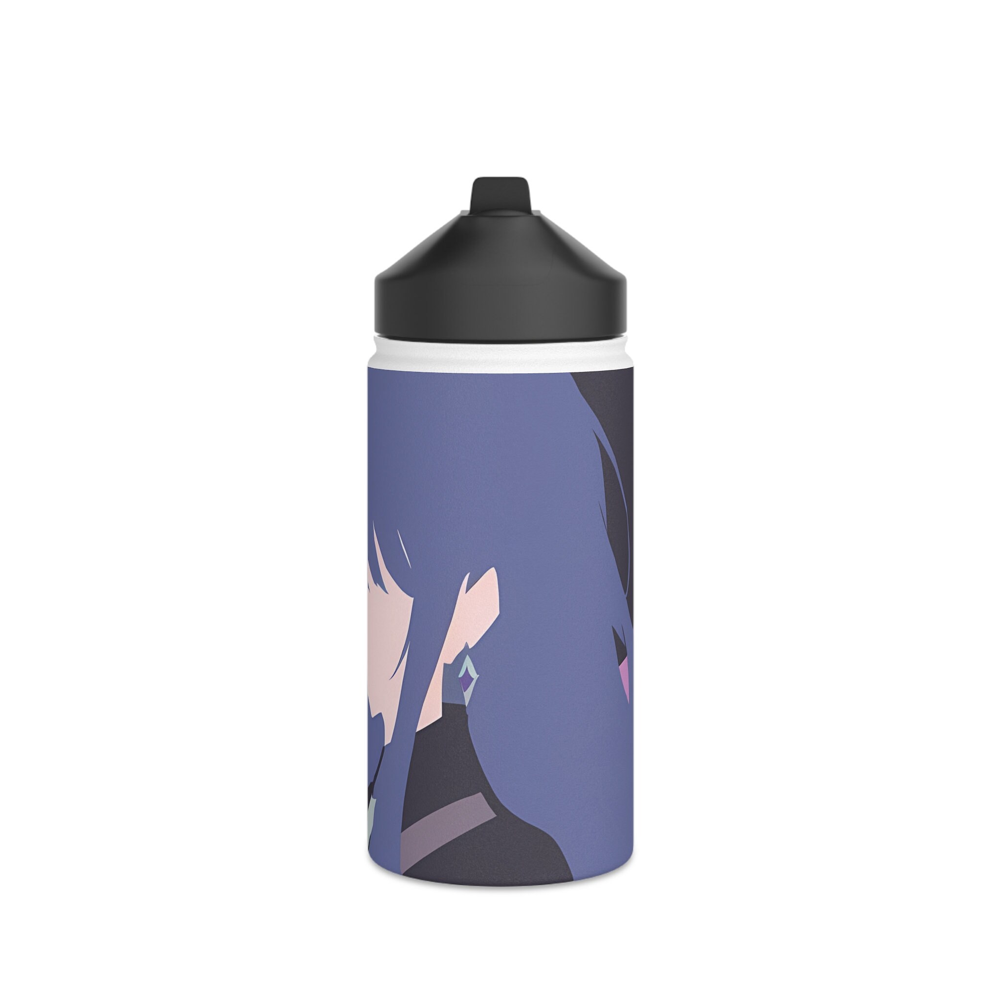 Anime Water Bottle Minimalist Anime Water Bottle Kda - Etsy