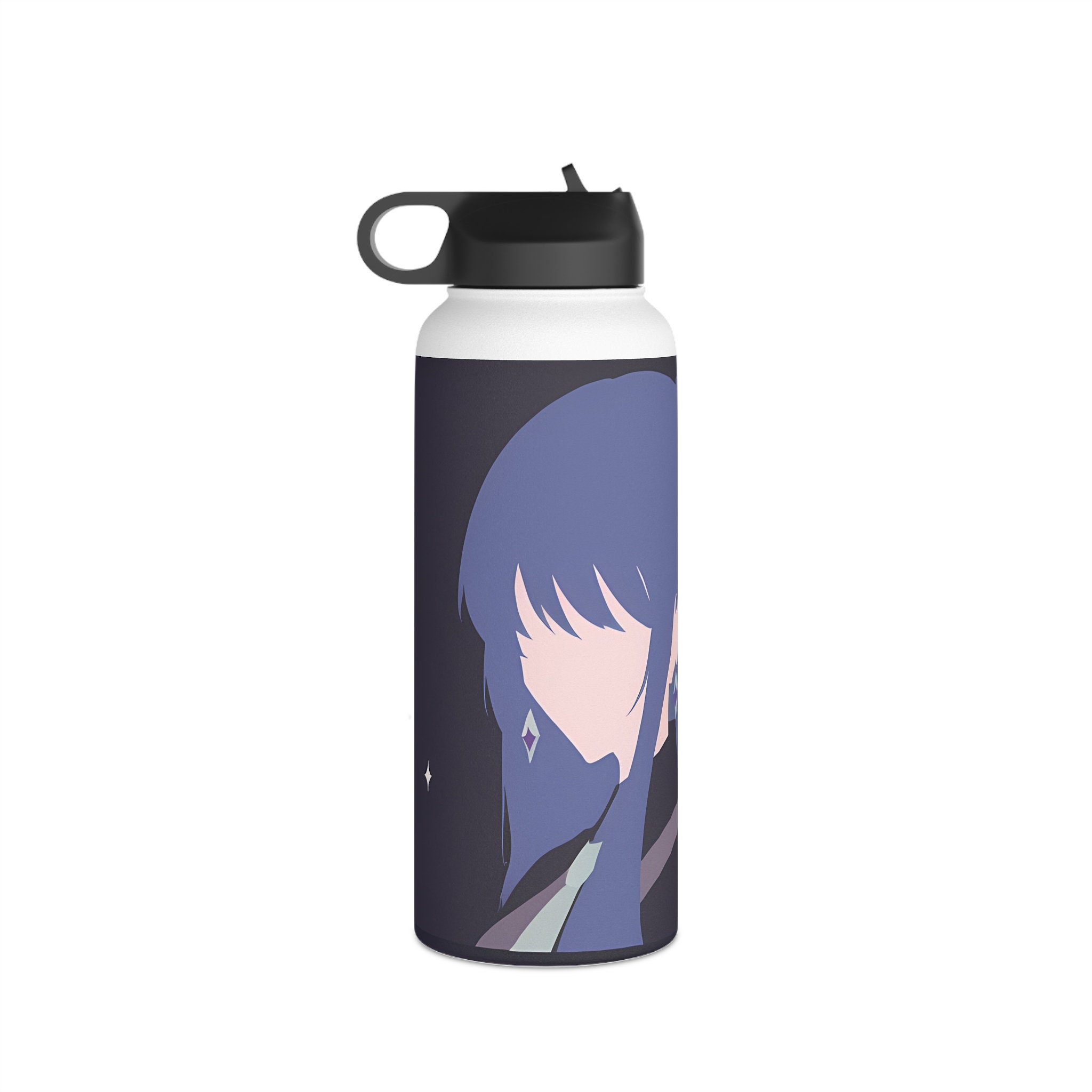 Anime Water Bottle Minimalist Anime Water Bottle Kda Stainless Steel ...