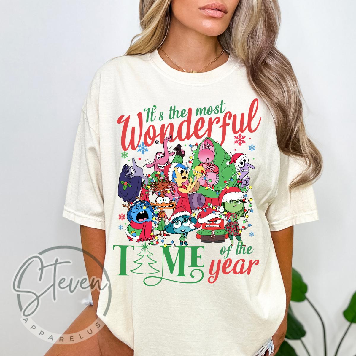 Inside Out Christmas Png, the Most Wonderful Time of the Year Png, Ho ...