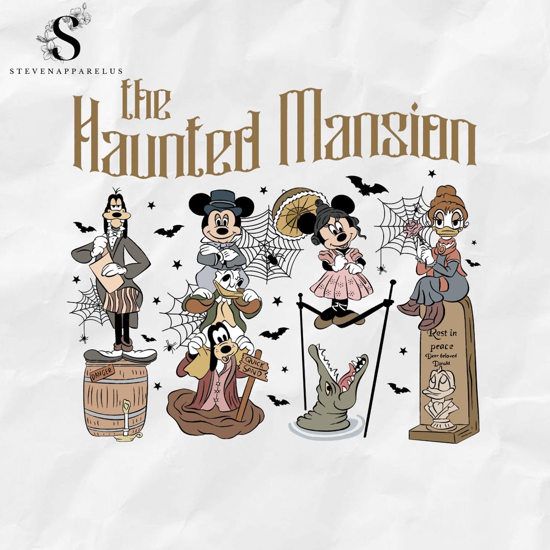 Haunted Mouse Halloween Png, Witch Team Scary Cute Horror Characters ...