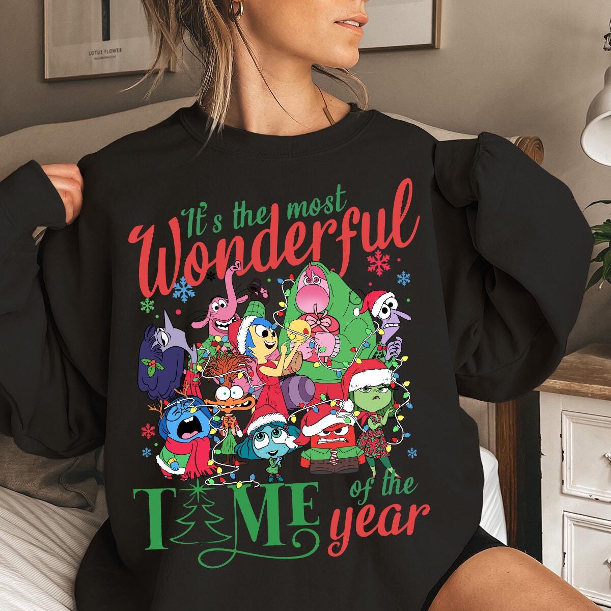 Inside Out Christmas Png, the Most Wonderful Time of the Year Png, Ho ...