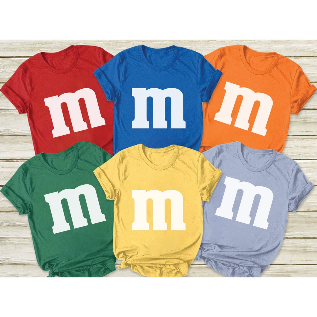 M&M T Shirt M and M T Shirt Group Family Halloween Costume T - Etsy