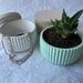 Handmade Ribbed Concrete Jewelry Box: Elegant Storage Decor - Etsy