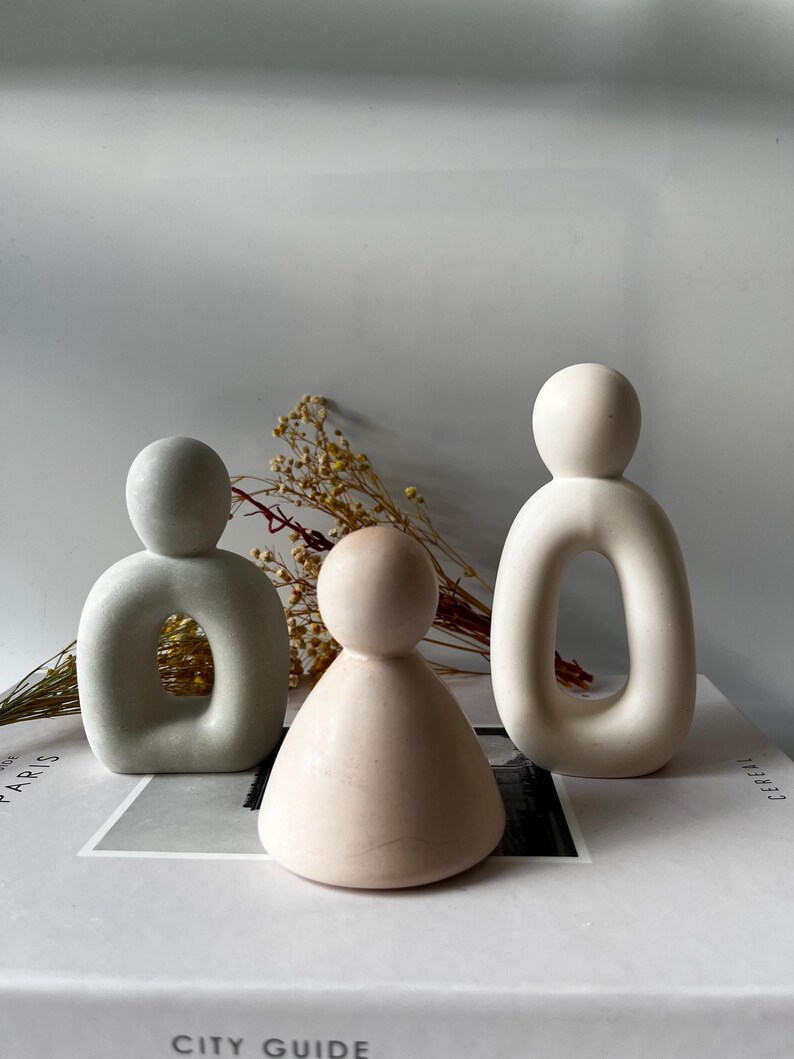 Family Sculpture | Concrete Couple | Modern Decorative | Happy Family ...