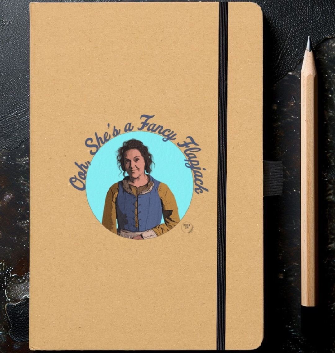 Mary Fancy Flapjack BBC Ghosts Inspired Notebook - Etsy UK