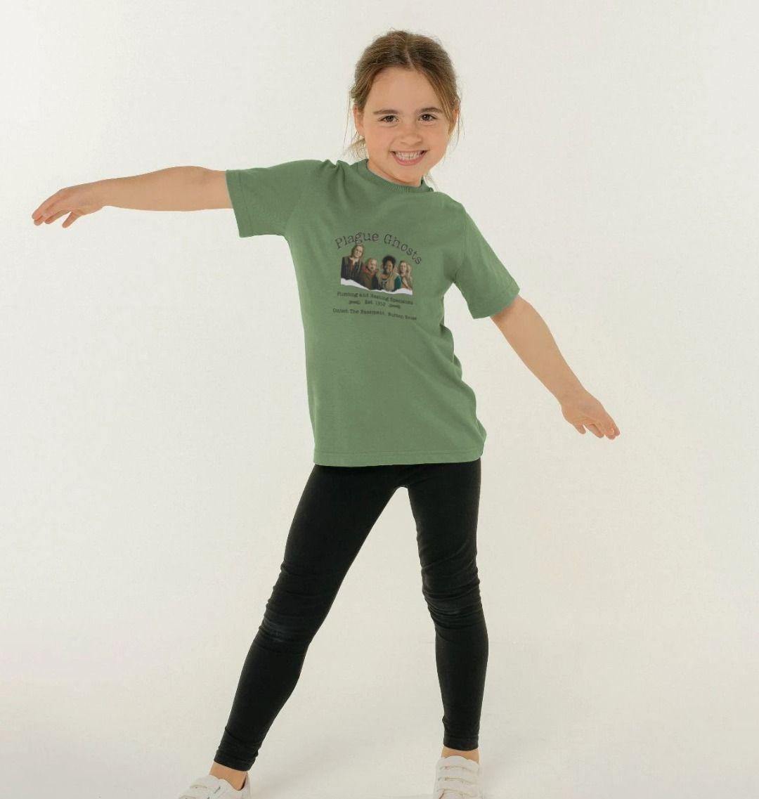 BBC Ghosts Inspired Kids Tee - Plague Ghosts - Etsy