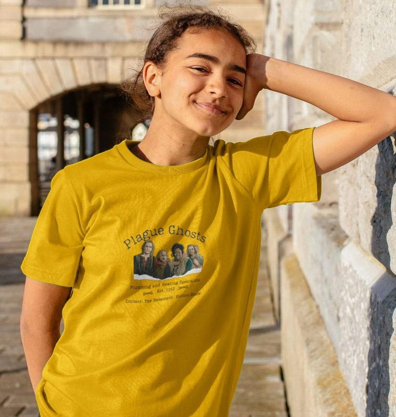 BBC Ghosts Inspired Kids Tee - Plague Ghosts - Etsy
