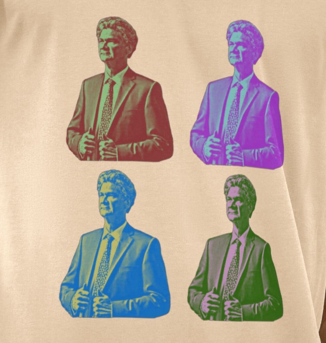 Julian Pop Art Tee - Etsy