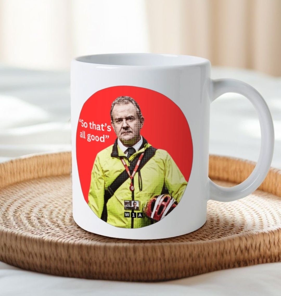 Ian Fletcher BBC W1A Inspired Mug - Etsy