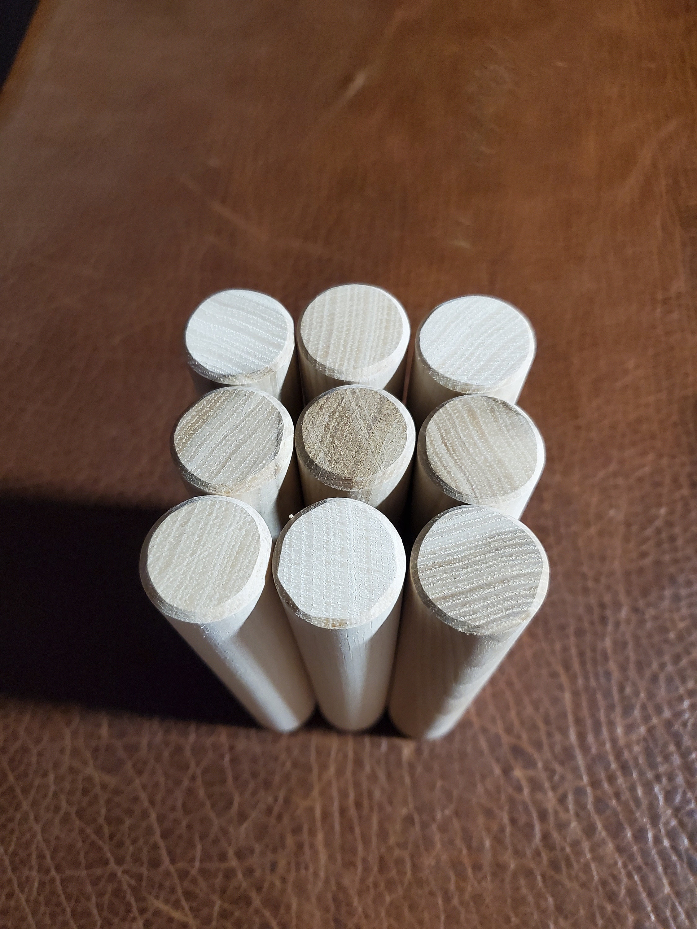 Hickory Hardwood Dowel Rods Lot of 10 Pieces 7/8 In. X 6 In. Length - Etsy