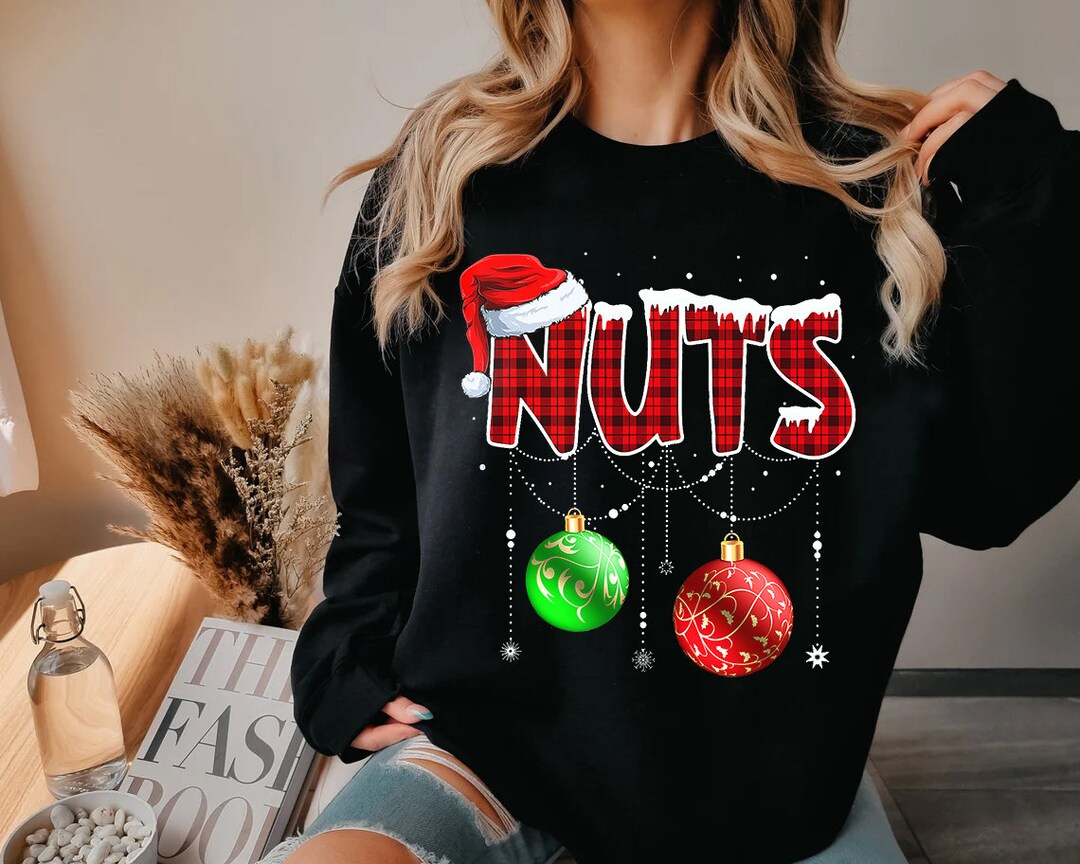 Chest Nuts Christmas T Shirt Matching Couple Chestnuts PNG for Print ...