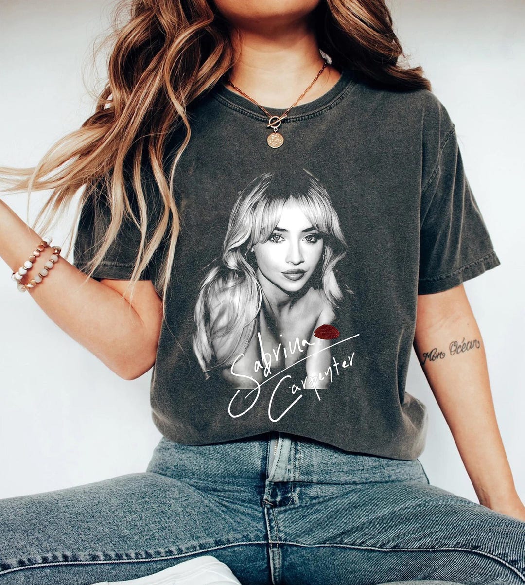 Comfort Colors Sabrina Tour 2024 T-shirt, Sabrina Tour Concert Outfit ...