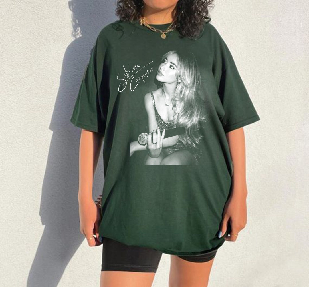 Sabrina T-shirt, Sabrina Tour Concert Tee, Carpenter Signature Style ...