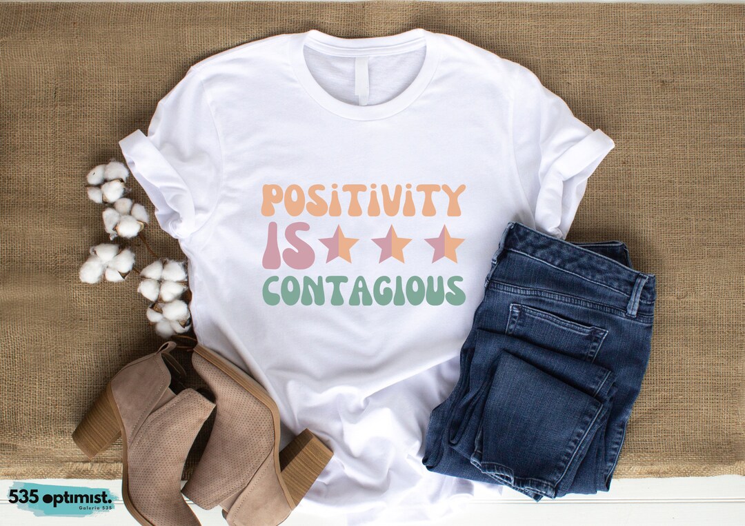 Positivity is Contagious Svg, Digital Svg, Digital Png, Inspirational ...