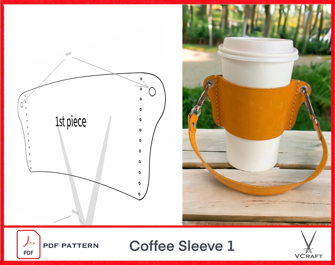 PDF Pattern of Coffee Sleeve 1 - Etsy