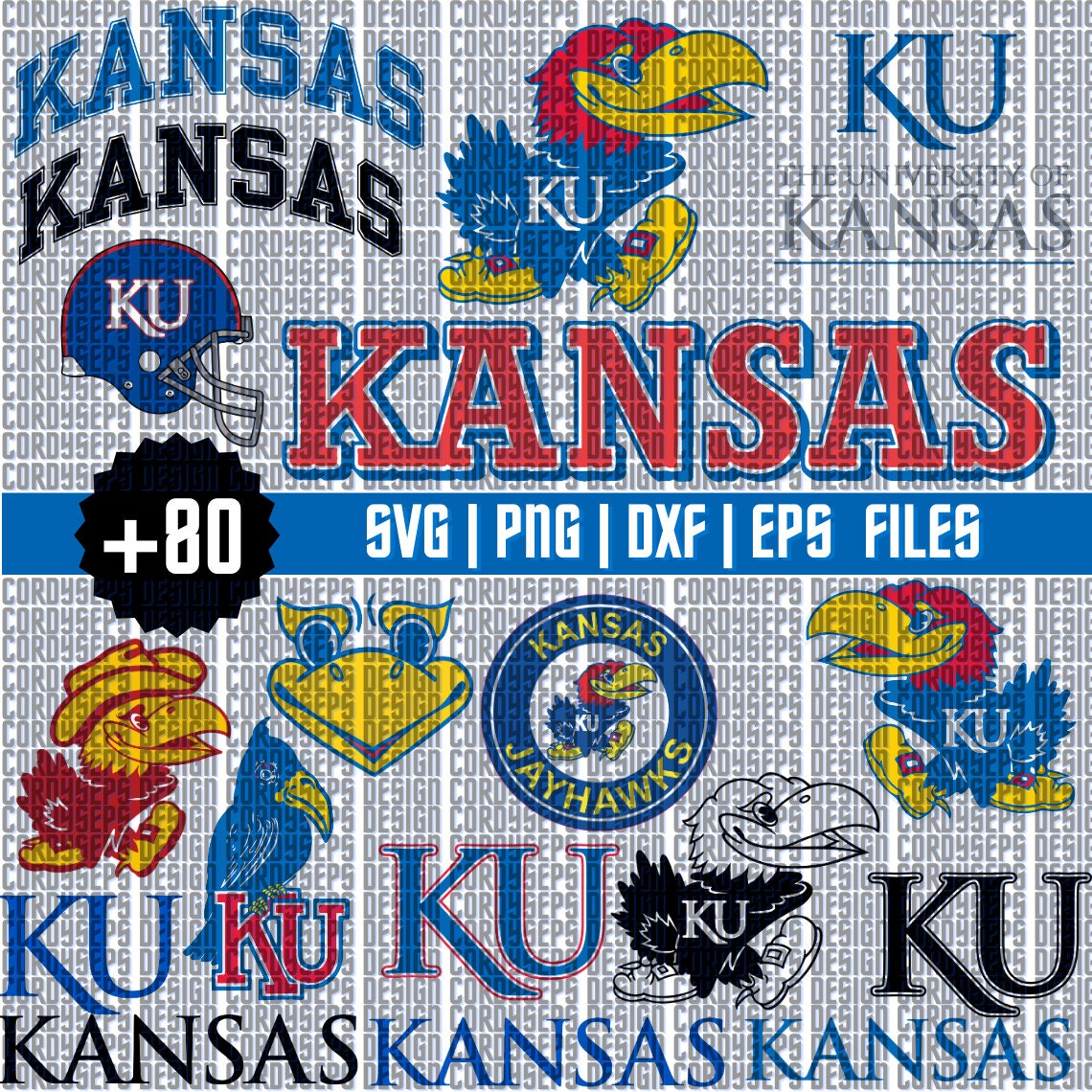 Jayhawks SVG Basketball SVG Kansas Football SVG Collage - Etsy