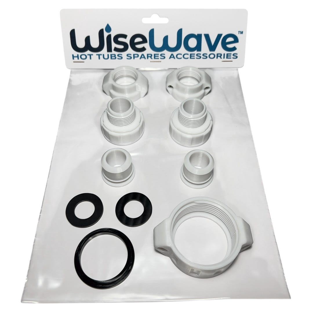 Hot Tub Rebuild Fitting Set: Compatible With Bestway Lay-z-spa, Saluspa ...