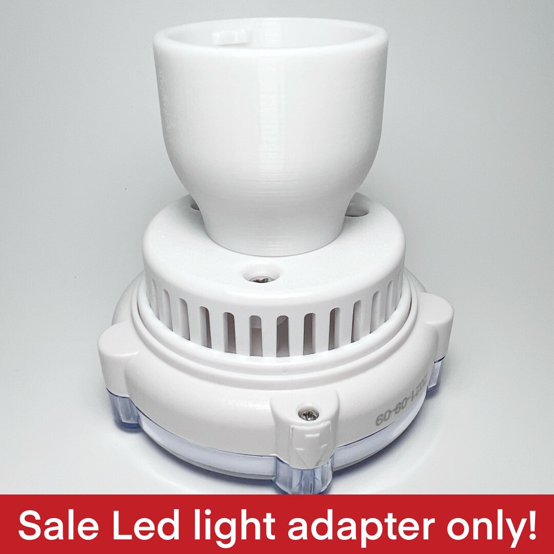 Wisewave Premium Chlorine Mount Screw LED Light Adapter (no Lighting ...