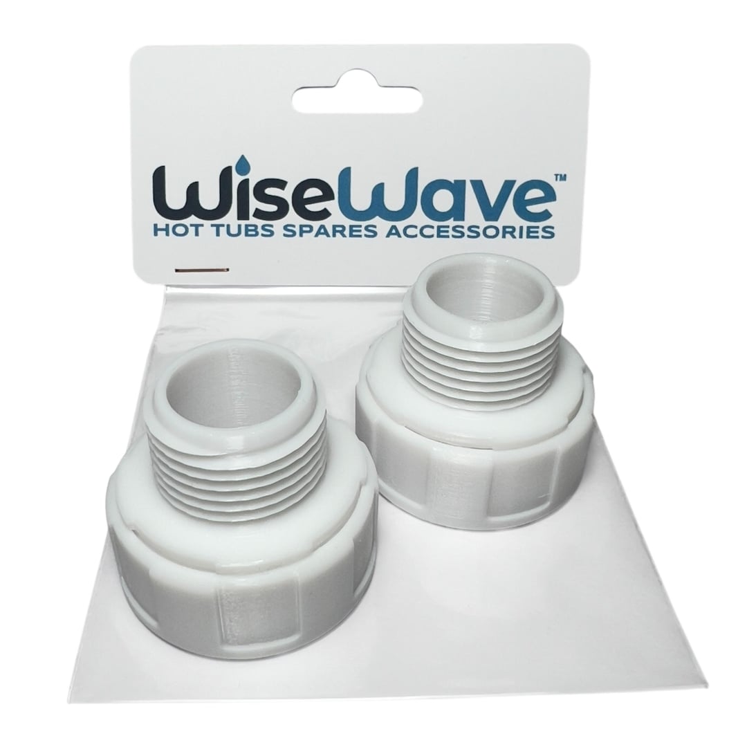 Lay-z-spa Connector Replacement - Bestway Airjet Liner Pipe Fittings (2 ...