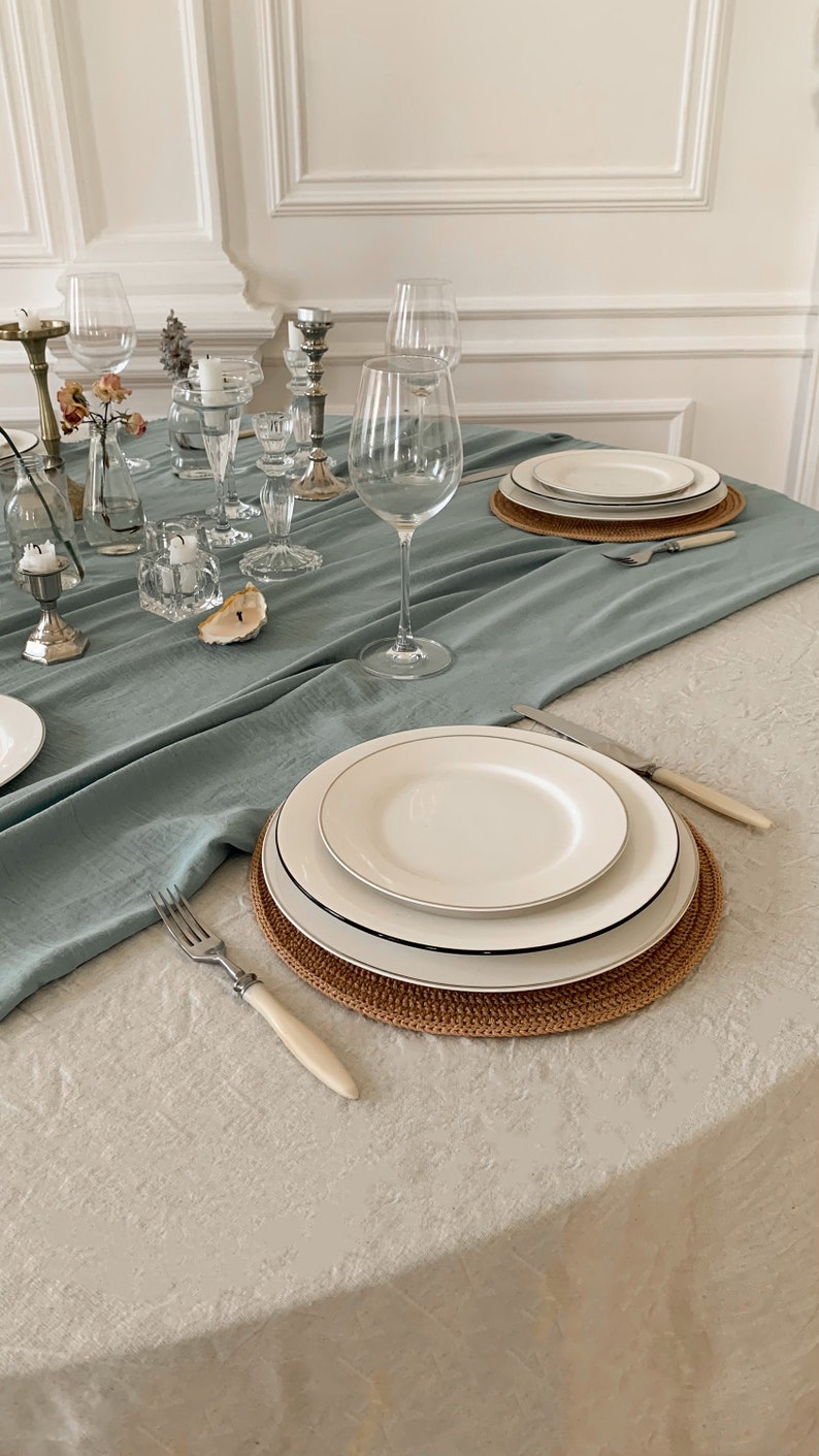 PDF Crochet Placemat Pattern Crochet Table Runner Pattern Placemat ...