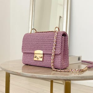 Crochet Pattern Bag Crochet Luxury Bag Pattern for Beginner Crochet Bag ...