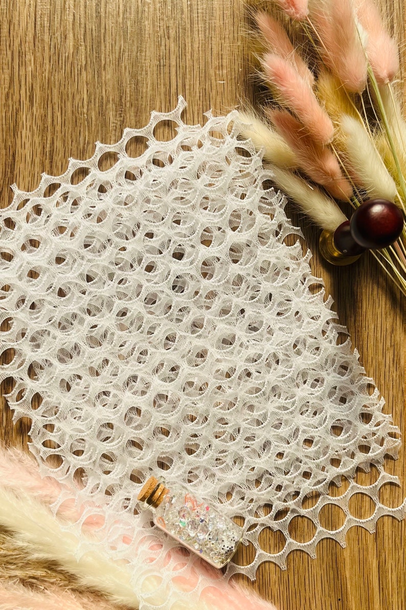 Decorative Gauze/oval Mesh/grid Mesh for Journaling A5 Size - Etsy
