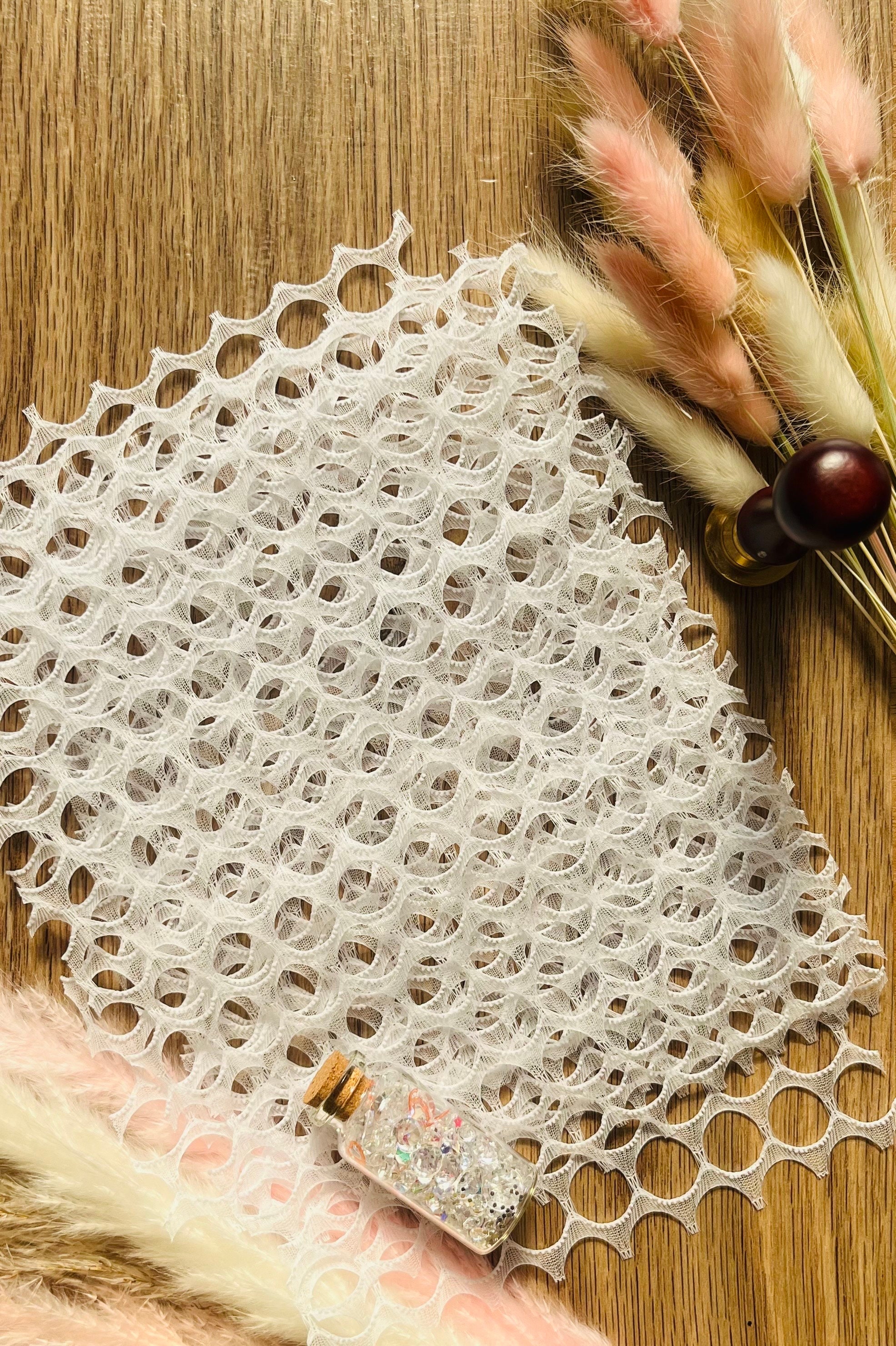 Decorative Gauze/oval Mesh/grid Mesh for Journaling A5 Size - Etsy