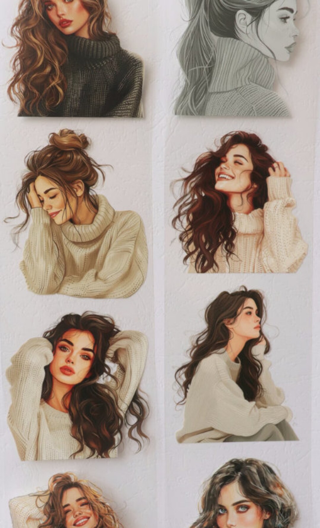 Cantik Jelita Loop 100 Cm 71poysjournal Crystal Ink 3D Textured PET ...