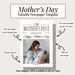 DIY Mothers Day Newspaper Template, Gift for Best Mum or Mom, Custom ...