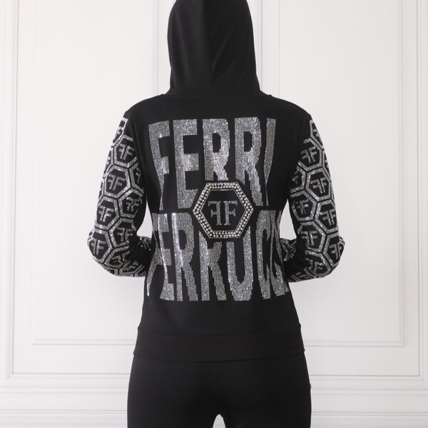 Rhinestone Tracksuit - Etsy