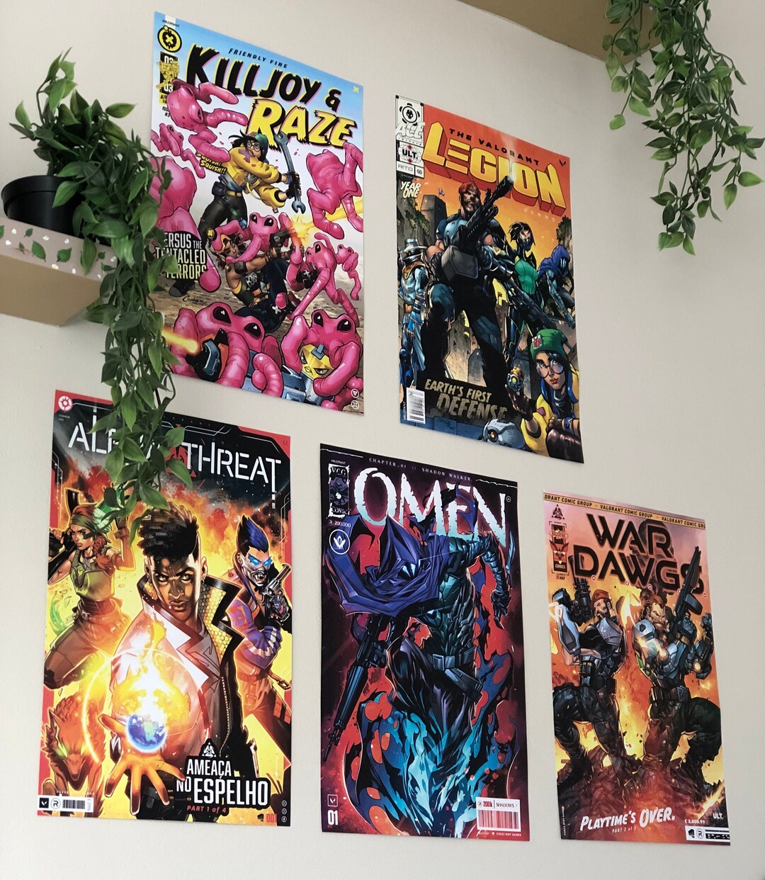 VALORANT Comic Posters x5 Designs - Etsy