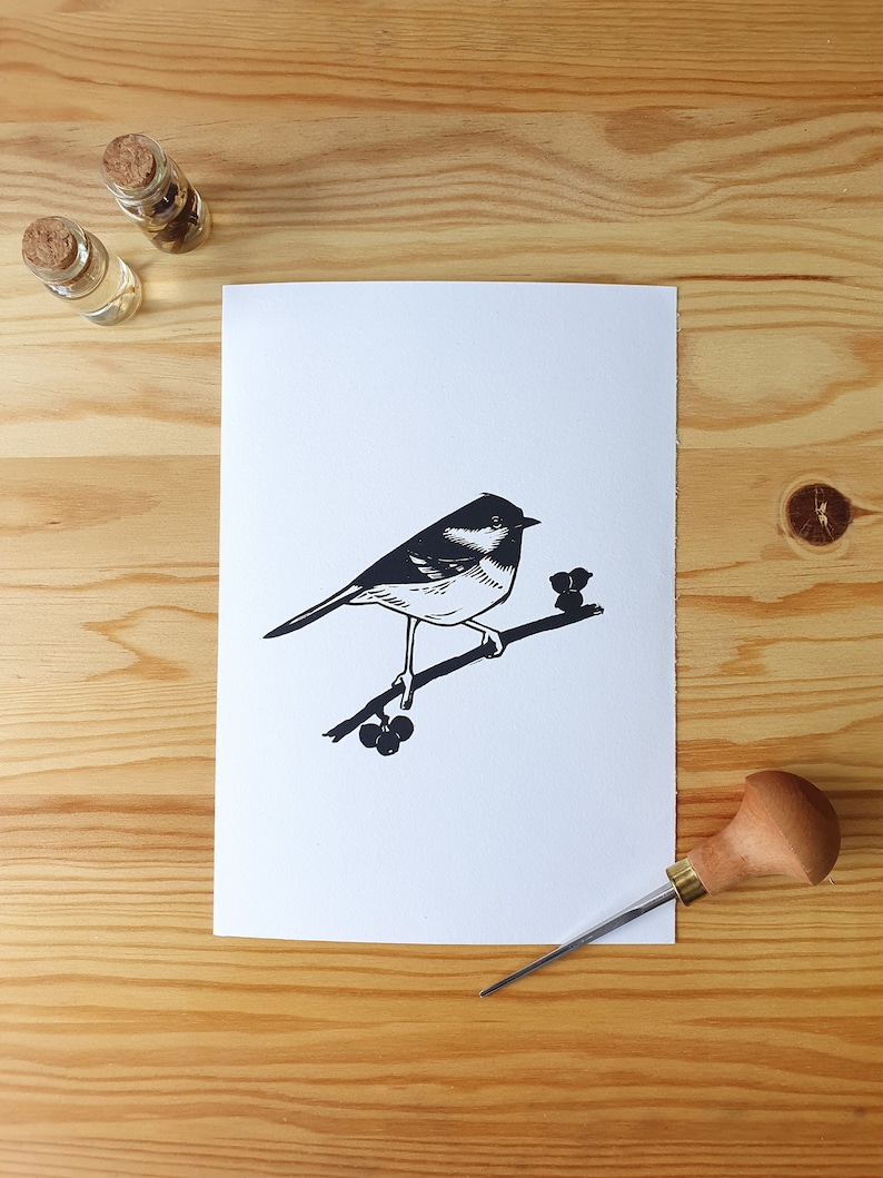 Original Linocut Print - Etsy