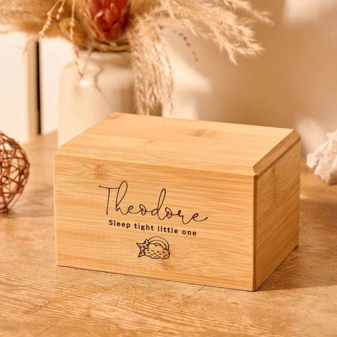 Handcrafted Infant Urn for Ashes – Custom Cremation Urn for Babies ...