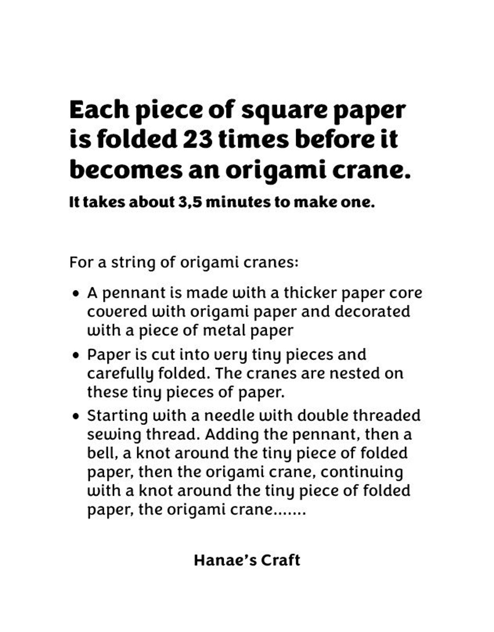 A String of 10 Origami Cranes - Mixed Patterns and Colors - Etsy