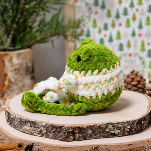 Small Frog in Sweater Plushie, Cozy Handmade Plush Desk Buddy ...