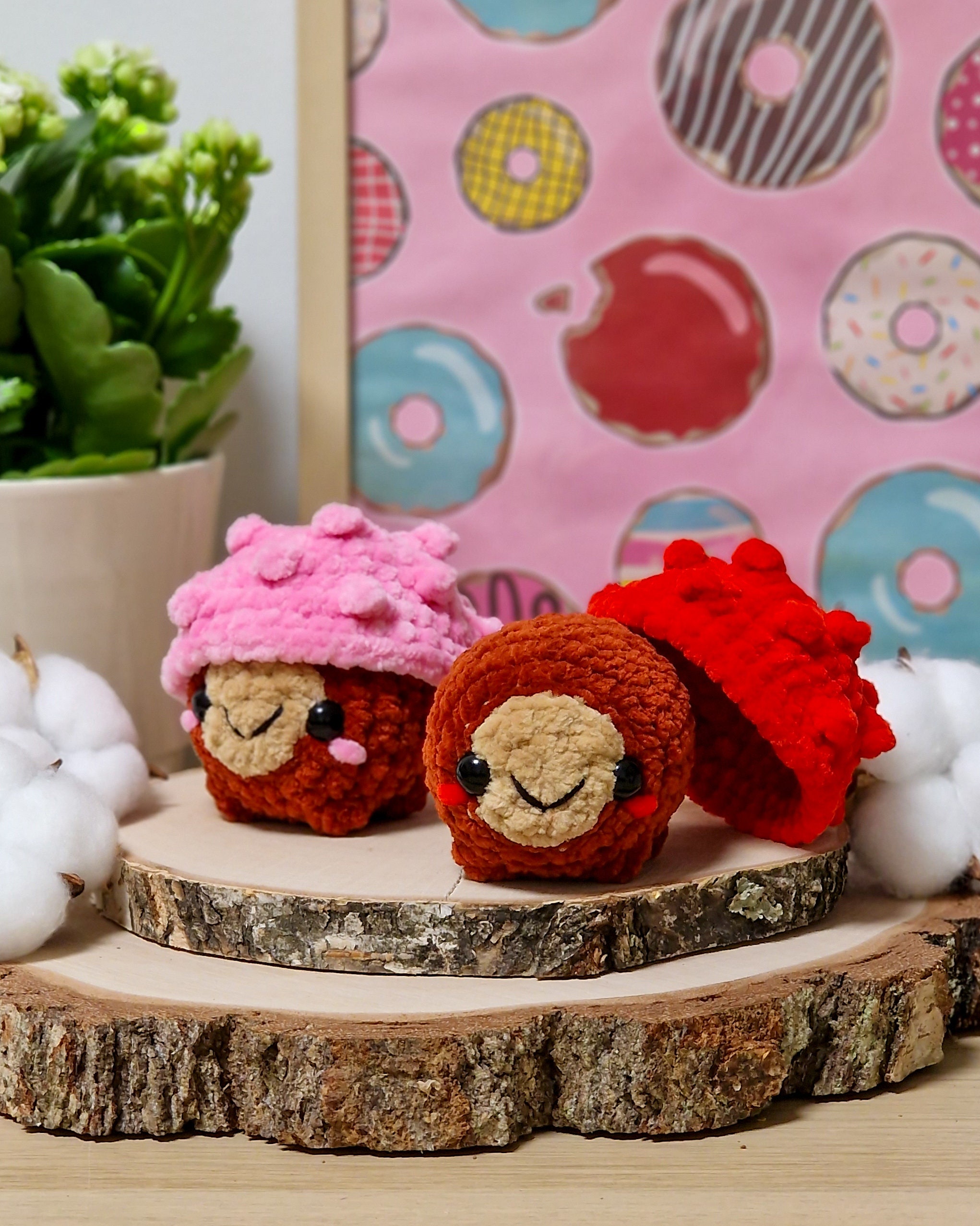 Easy No Sew Crochet Chestnut Pattern, Cute Plush Home Decoration ...