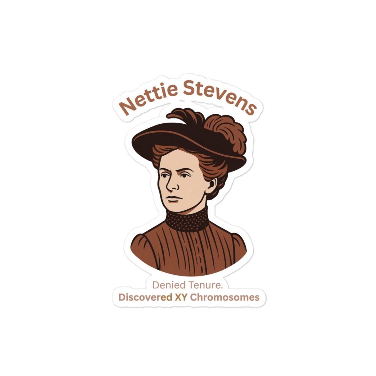 Nettie Stevens Sticker- XY Chromosome Discoverer - Etsy