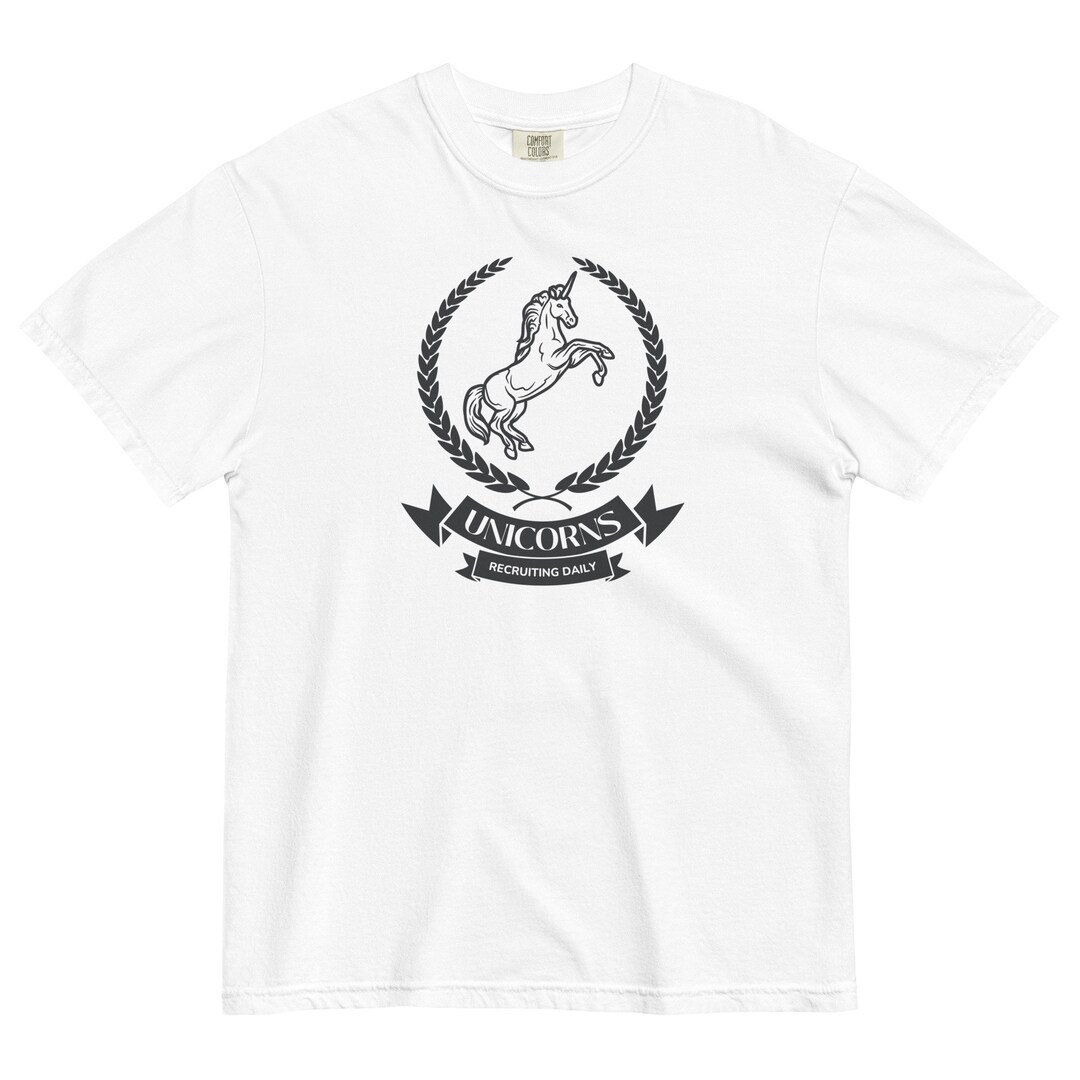Office Humor: Recruiting Unicorns Daily Human Resources T-shirt - Etsy