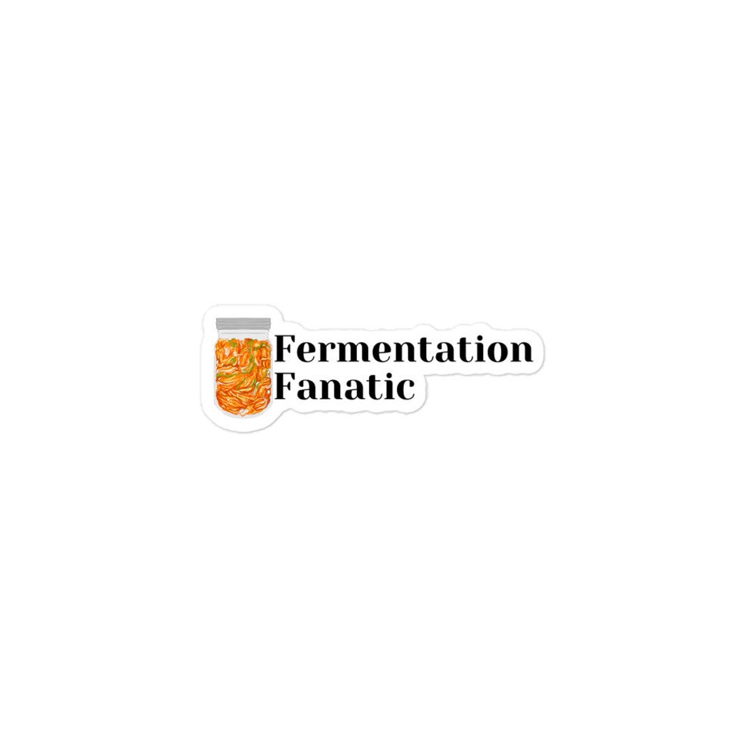 Cooking: Fermentation Fanatic Kimchi Sauerkraut Bubble-free Stickers - Etsy