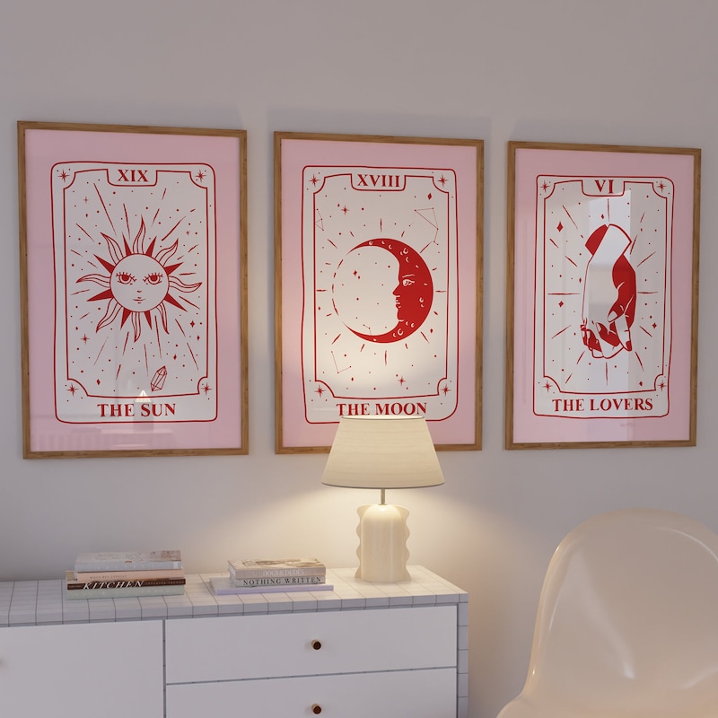 Tarot Card Posters - Etsy
