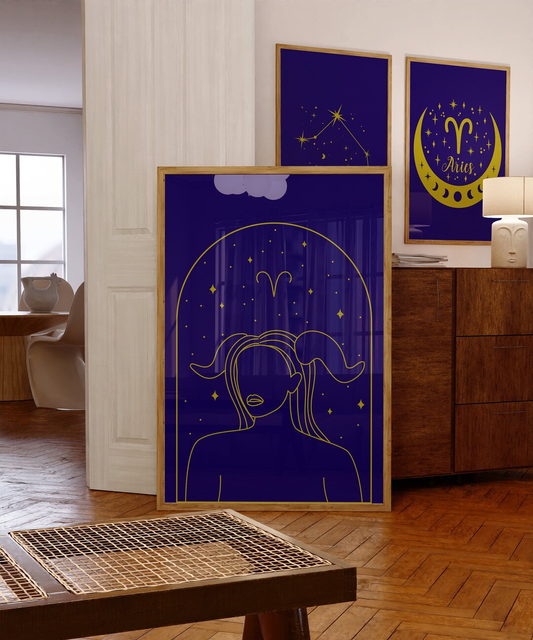 Aries Poster, Zodiac Sign Printable, Aries Zodiac Sign, Astrology ...