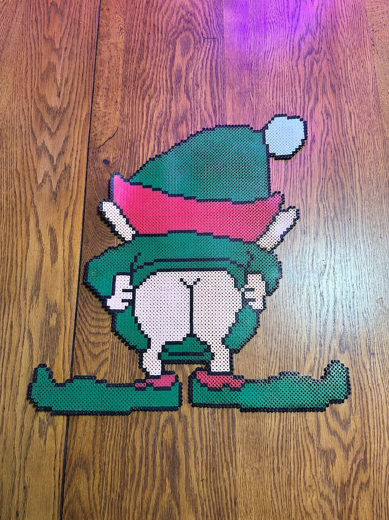 Perler Bead Elf - Etsy